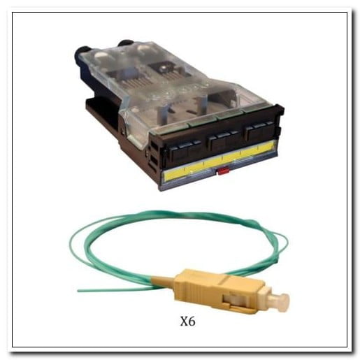 Legrand-Fiber Optik Kaset – 6 Fiber, 6 Pigtails ile Multimode OM3 – REF ...