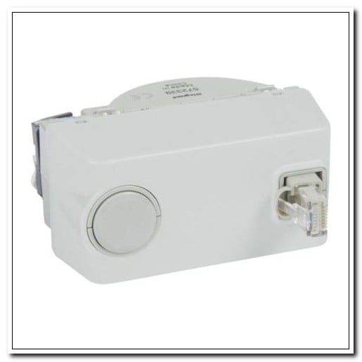 Legrand-RJ45 Soket Cat6 UTP ile Retractable Cord 4 Modul Yumuşak ...